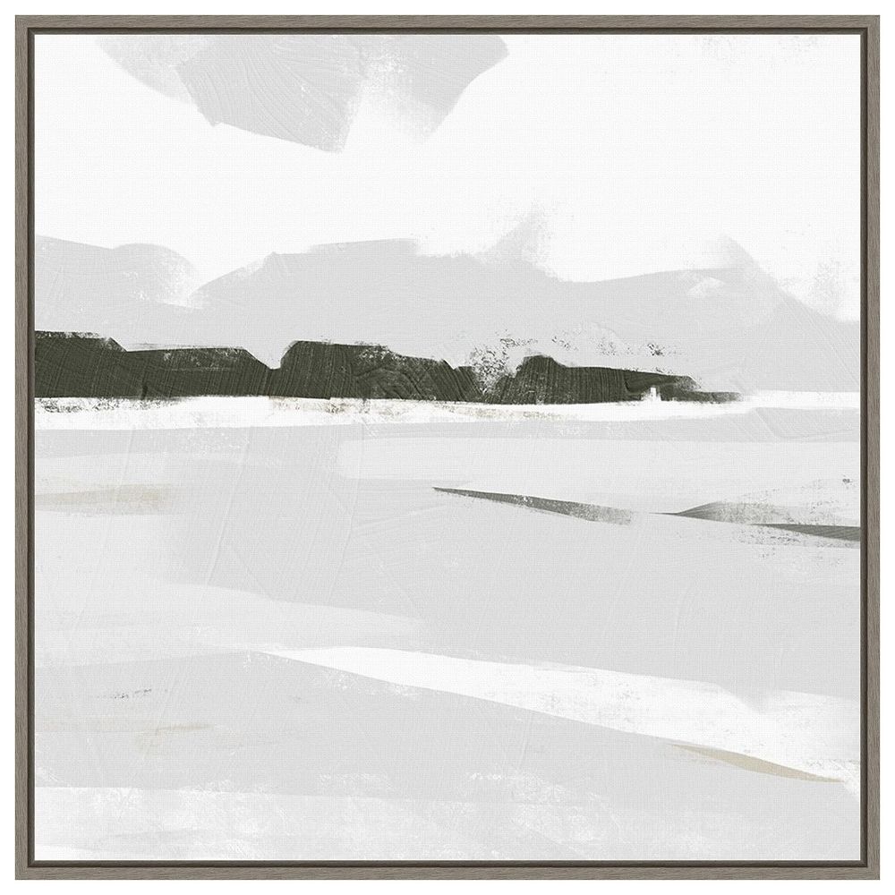 Coastal Haze Ii By Emma Scarvey Framed Canvas Wall Art Print
