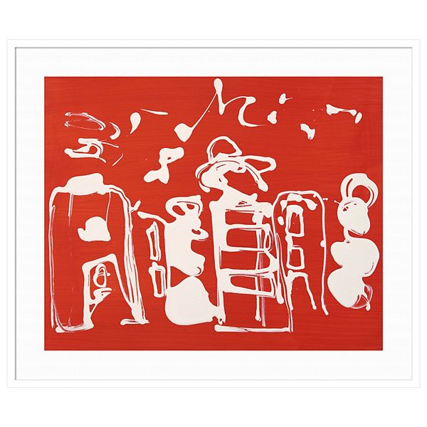 Great Buildings Series I By Colin Booth Wood Framed Wall Art Print