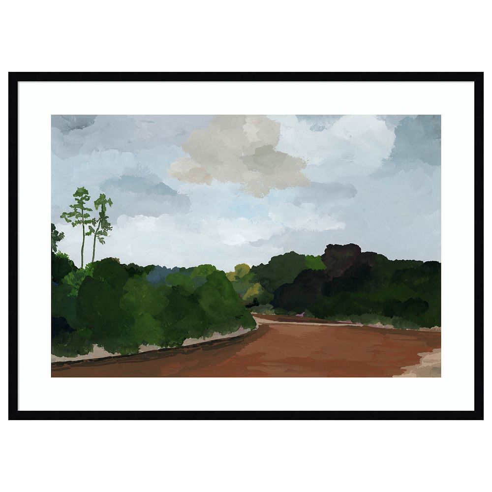 Isa Shrine Isuzu River By Hiroyuki Izutsu Wood Framed Wall Art Print