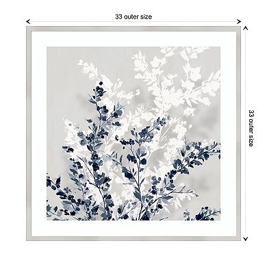 Blue Spring Ii By Isabelle Z Wood Framed Wall Art Print