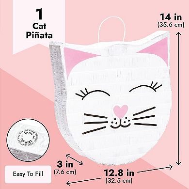 Cat Pinata For Baby Shower Decorations, Kids Kitten Party Decorations ...