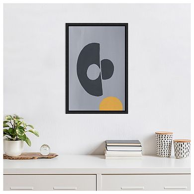 Quaternary Trilogy I By Regina Moore Framed Canvas Wall Art Print