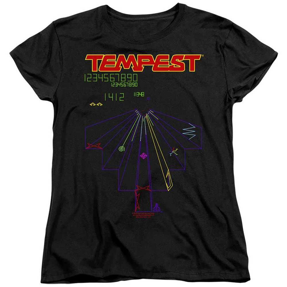Atari Tempest Screen Short Sleeve Womens Tee