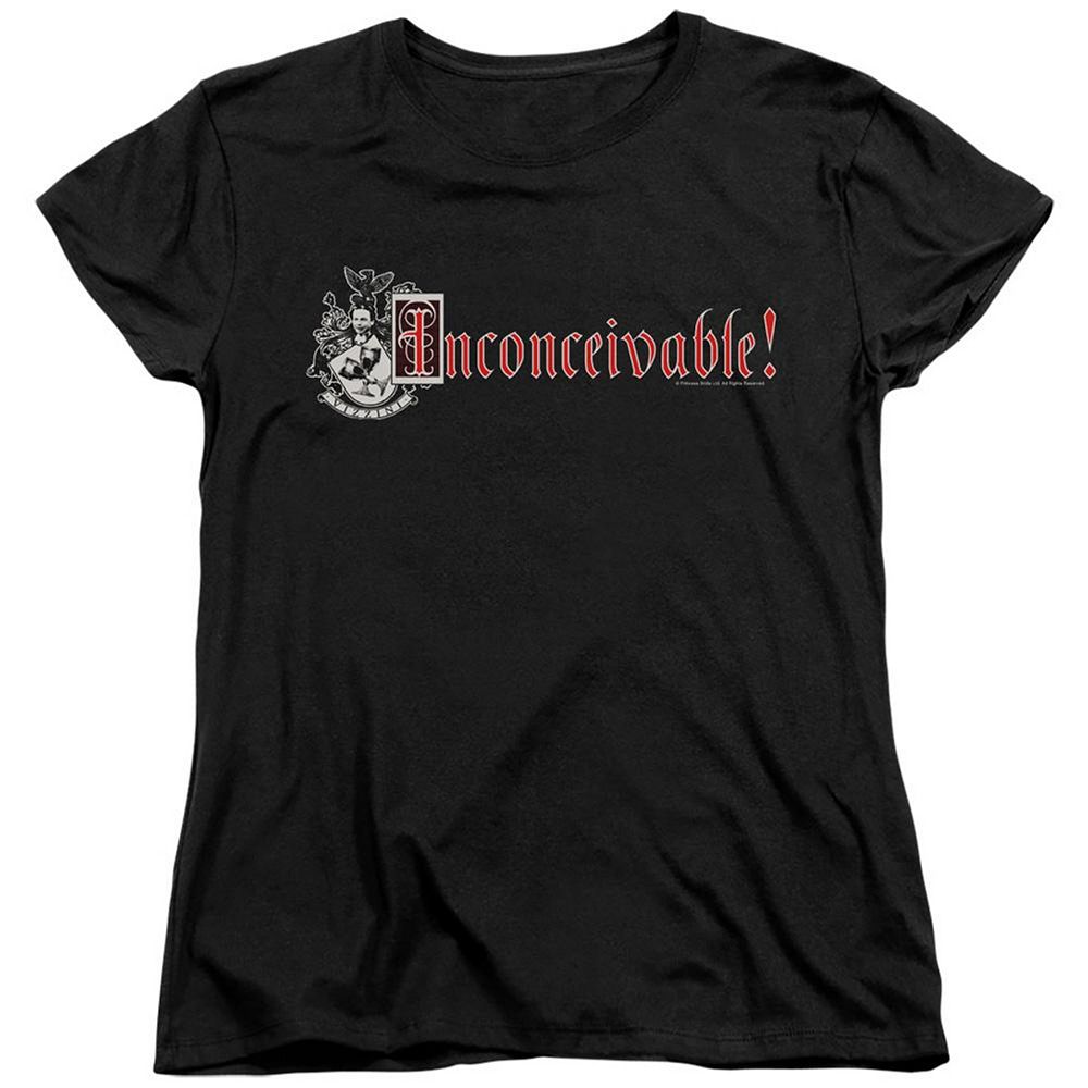 Princess Bride Vizzini Crest Short Sleeve Womens Tee