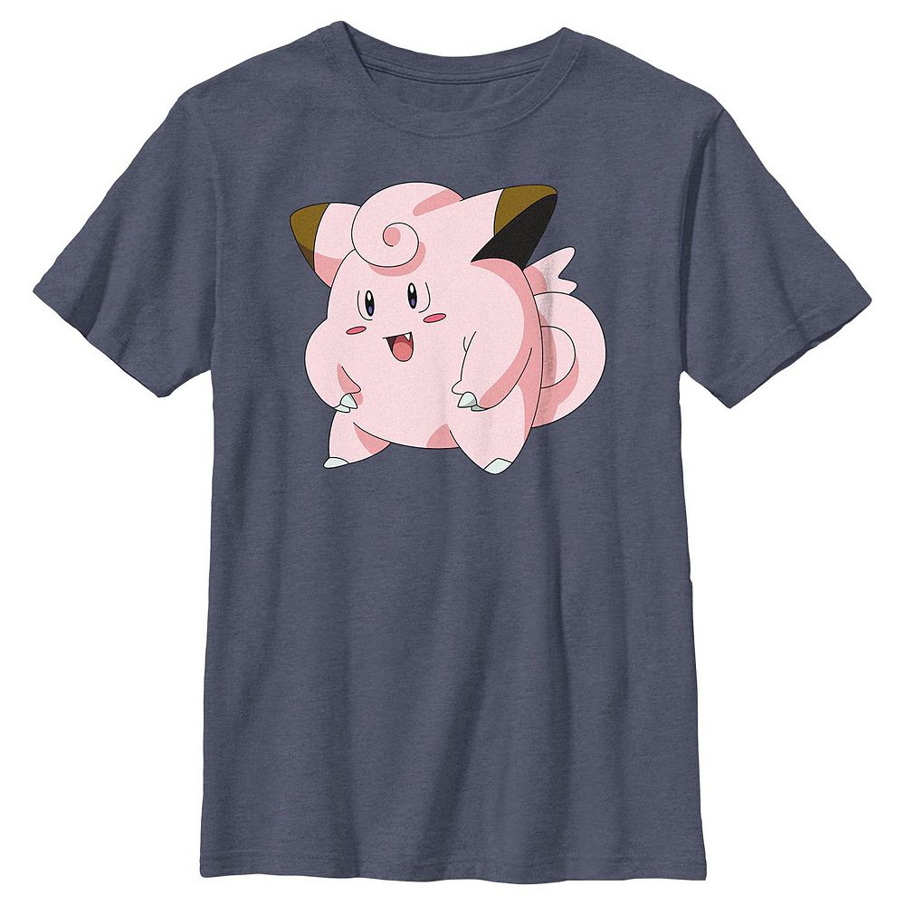 Boys Pokemon Happy Clefairy Graphic Tee