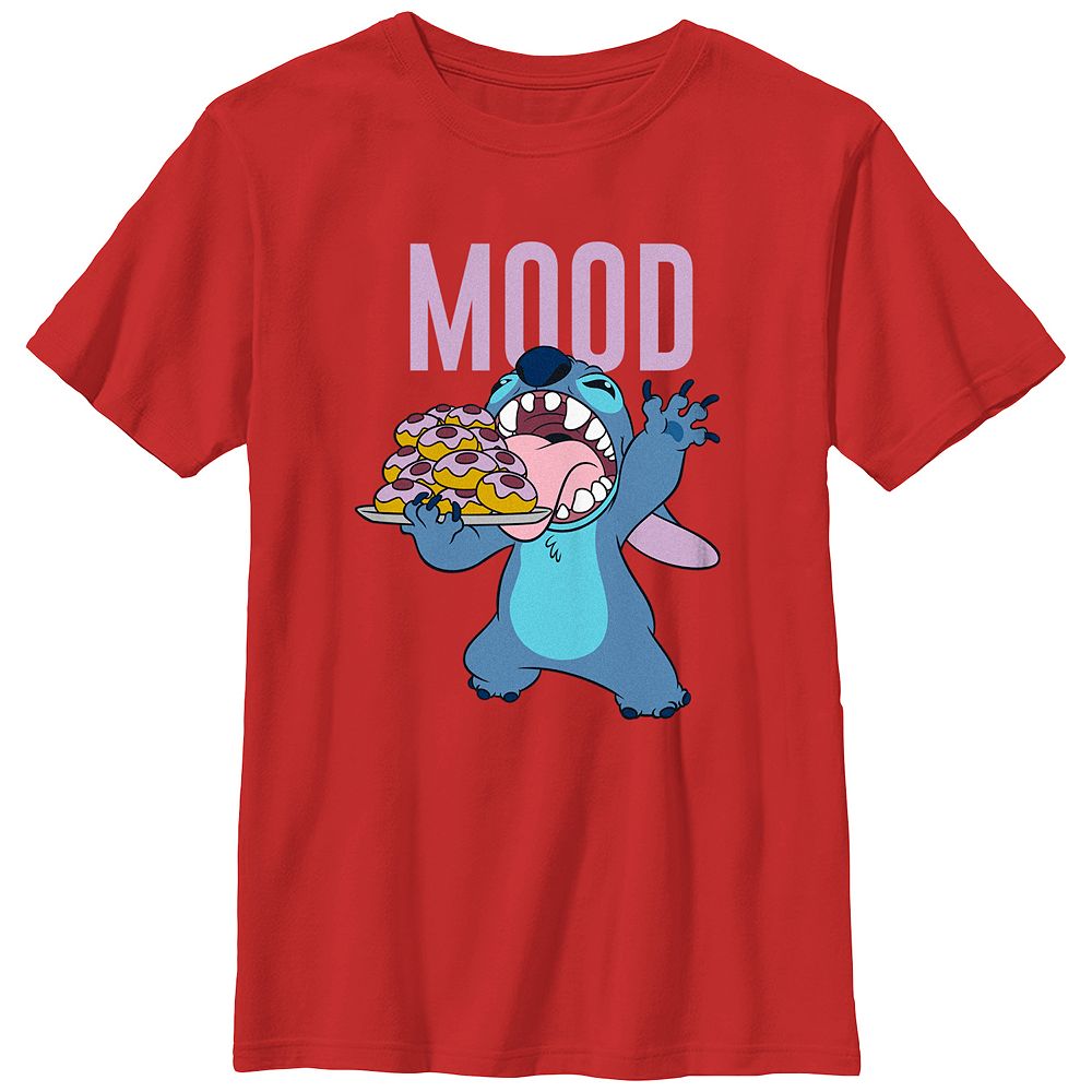 Disney's Lilo & Stitch Eating Mood Stitch Boys 6-20 Graphic Tee