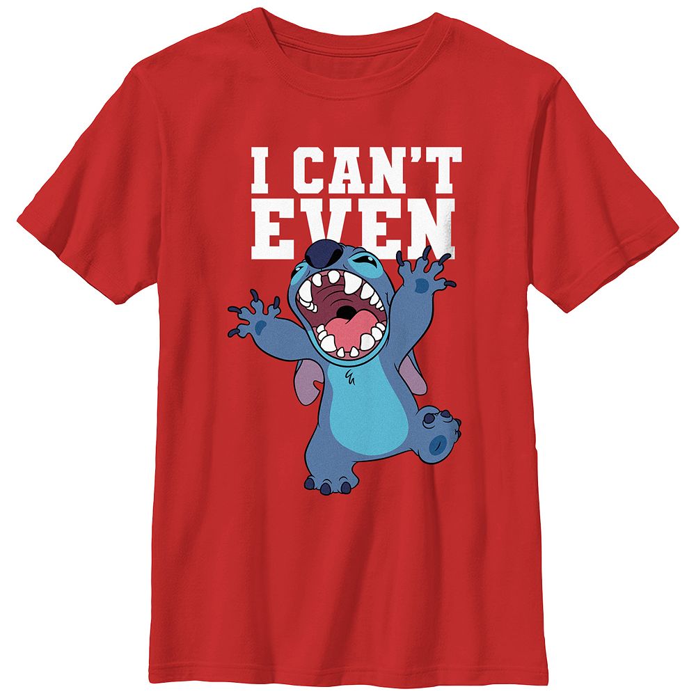 Disney's Lilo & Stitch I Can't Even Stitch Boys 6-20 Graphic Tee