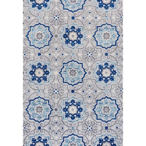 Mediterranean Medallion Indoor/outdoor Area Rug
