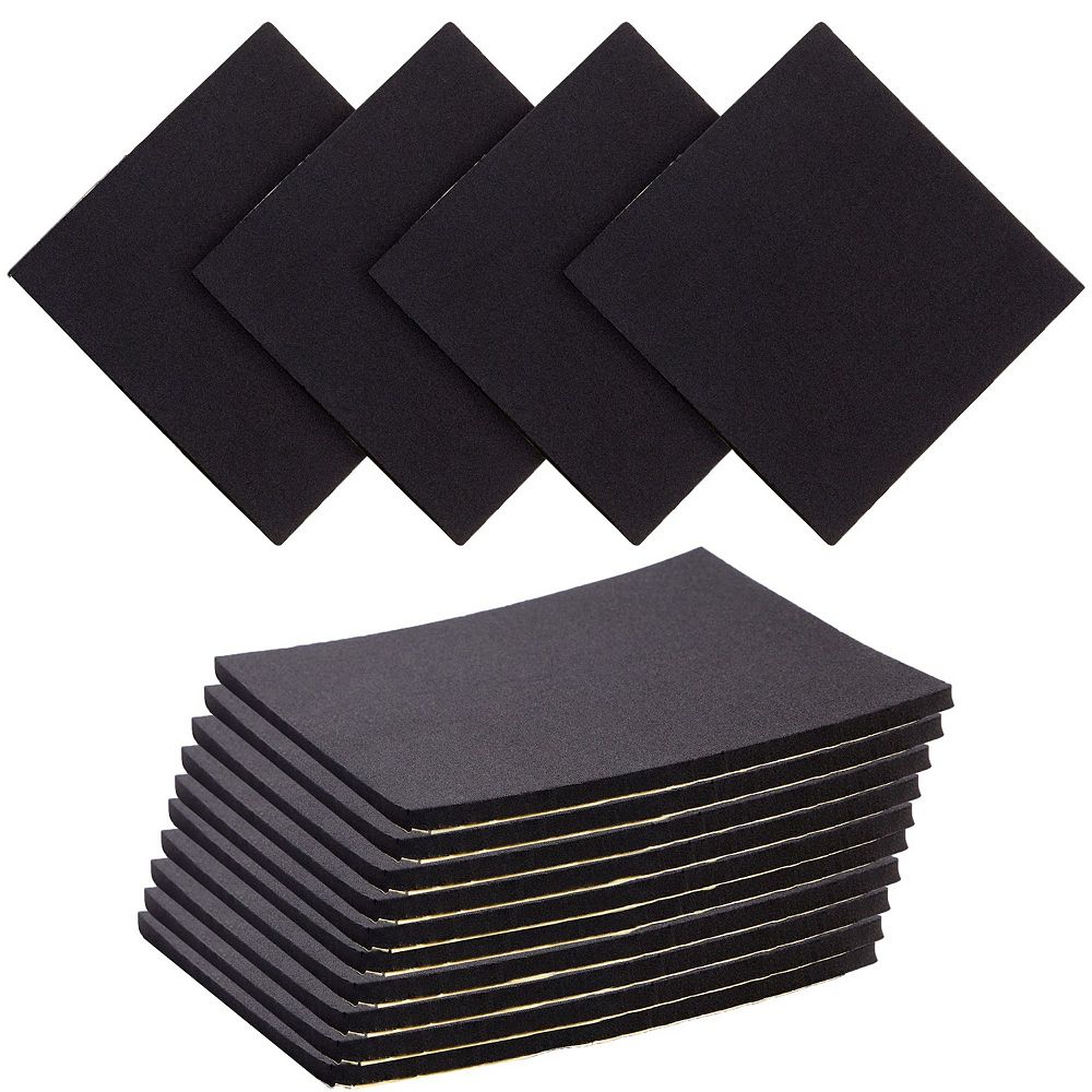 48 Pack Square White And Gold Paper Plates With Foil Scalloped Edges, 7 In