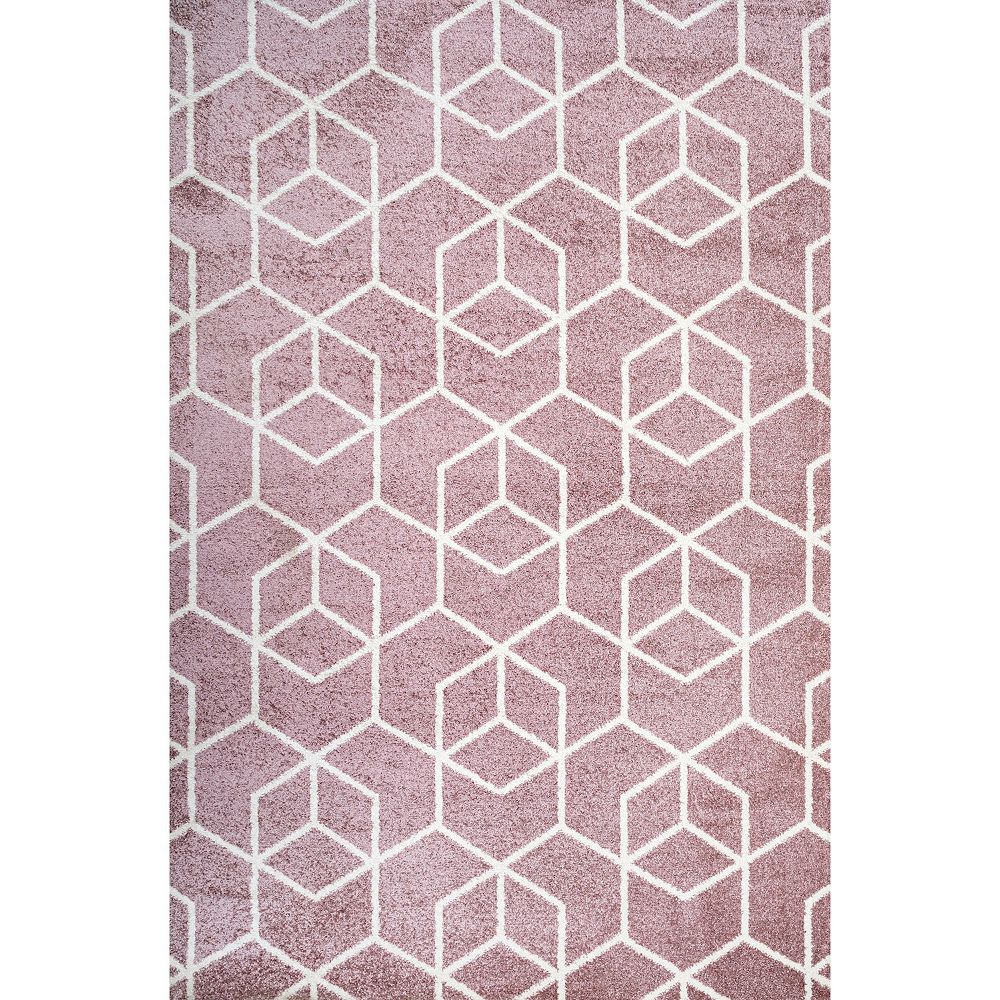 Tumbling Blocks Modern Geometric Area Rug