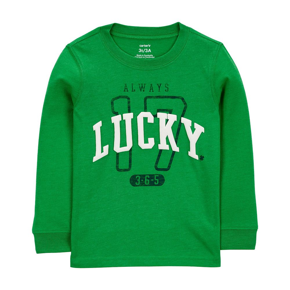 Toddler Boy Carter's St. Patrick's Day "Lucky" Graphic Tee