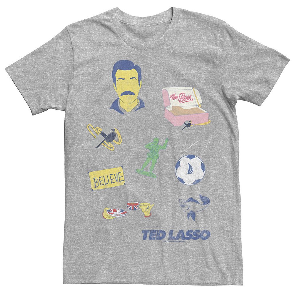 Men's Ted Lasso Icons Graphic Tee