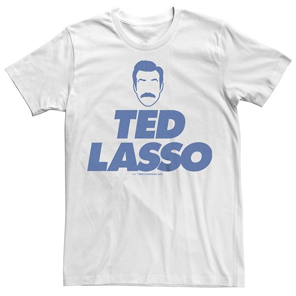 Men's Ted Lasso Face Icon Graphic Tee