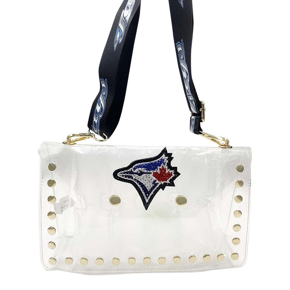 Cuce Toronto Blue Jays Crystal Clear Envelope Crossbody Bag