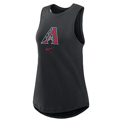 Women's Nike Black Arizona Diamondbacks Legacy Icon High Neck Fashion ...
