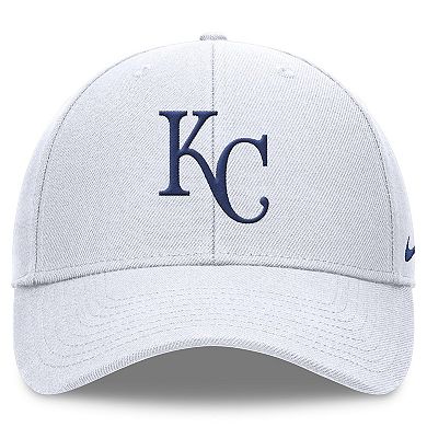 Men's Nike White Kansas City Royals Evergreen Club Performance ...