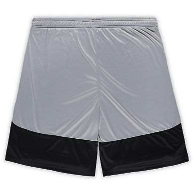 Men's Fanatics Black Las Vegas Raiders Big & Tall Team Logo Shorts