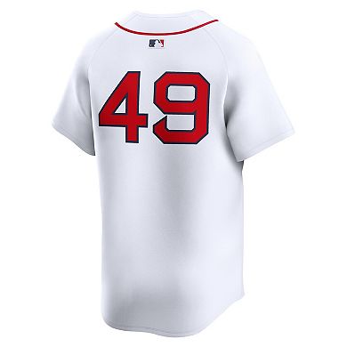 Men's Nike Tim Wakefield White Boston Red Sox Home Limited Player Jersey
