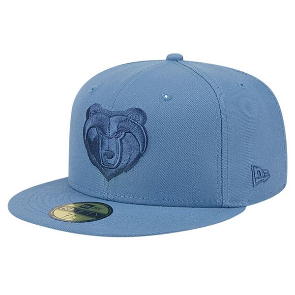Mens New Era Blue Memphis Grizzlies Color Pack Faded Tonal 59fifty