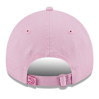 Women's New Era Pink Atlanta Hawks Colorpack Tonal 9TWENTY Adjustable Hat