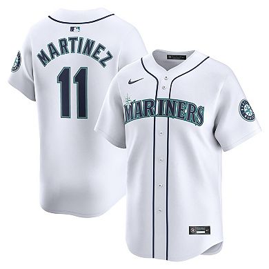 Men's Nike Edgar Martinez White Seattle Mariners Home Limited Player Jersey