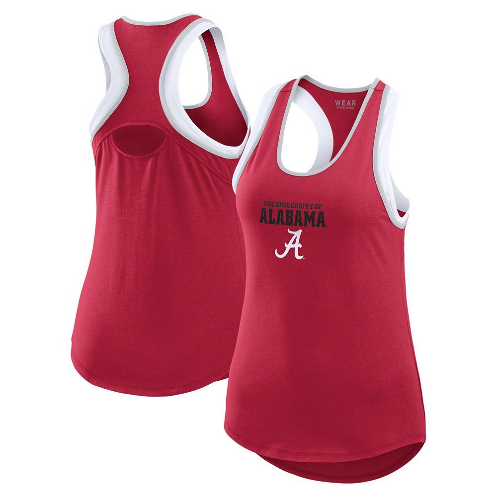 Women's WEAR by Erin Andrews Crimson Alabama Crimson Tide Open Hole ...