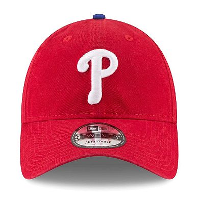 Men's New Era Red Philadelphia Phillies Logo Replica Core Classic ...