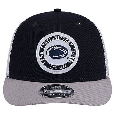 Men's New Era Navy Penn State Nittany Lions Throwback Circle Patch ...