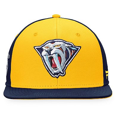 Men's Fanatics Branded Gold/Navy Nashville Predators Authentic Pro ...