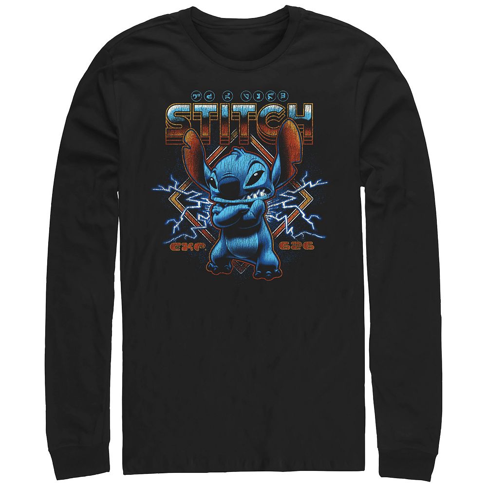 Disney's Lilo & Stitch Rock Poster Stitch Men's Graphic Tee