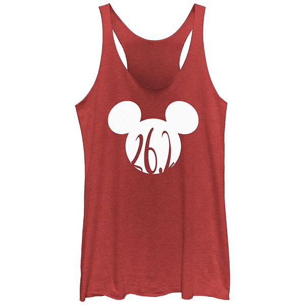 Disney's Mickey Mouse Juniors' Runner 26.2 Racerback Graphic Tank
