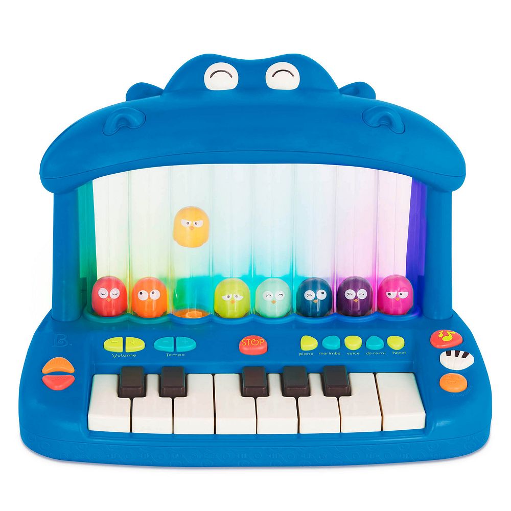 Battat Hippo Pop Toy Keyboard