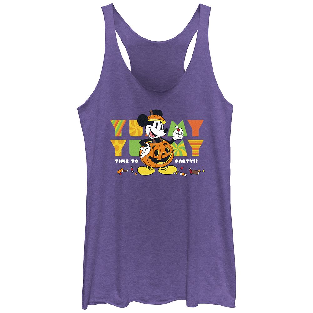 Disney's Mickey Mouse Yummy Yummy Pumpkin Costume Tri-Blend Juniors ...