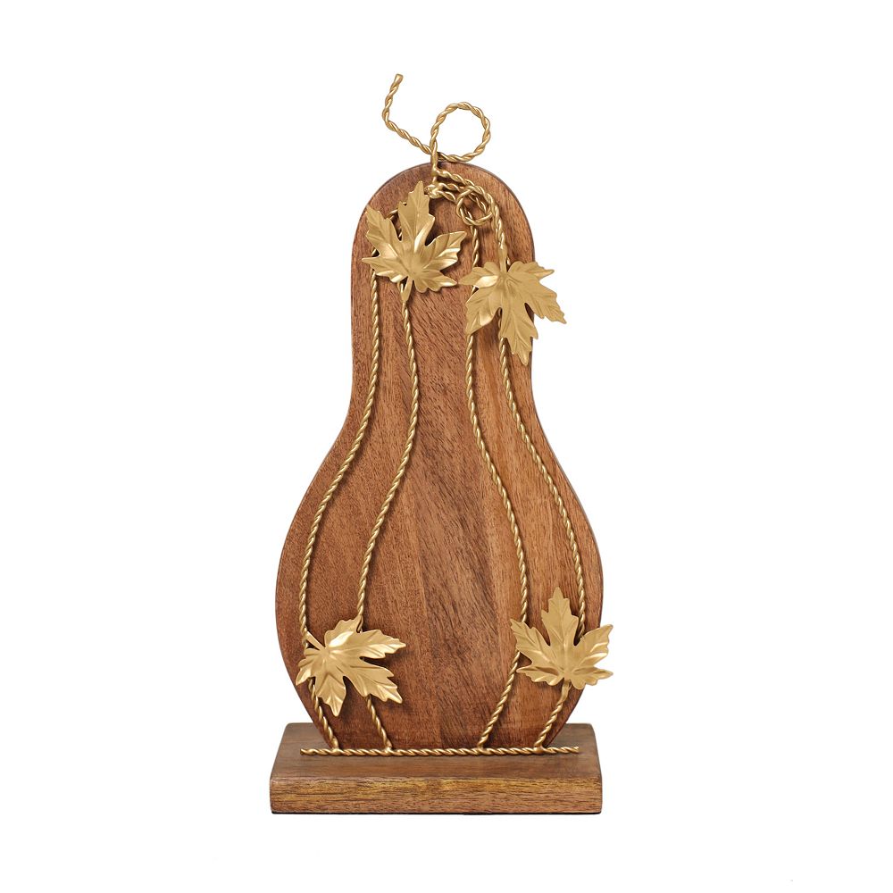 Celebrate Together™ Fall Metal & Wood Gourd Table Decor