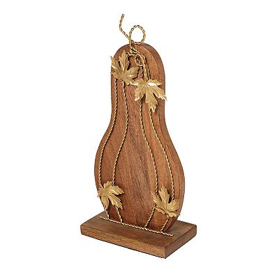Celebrate Together™ Fall Metal & Wood Gourd Table Decor