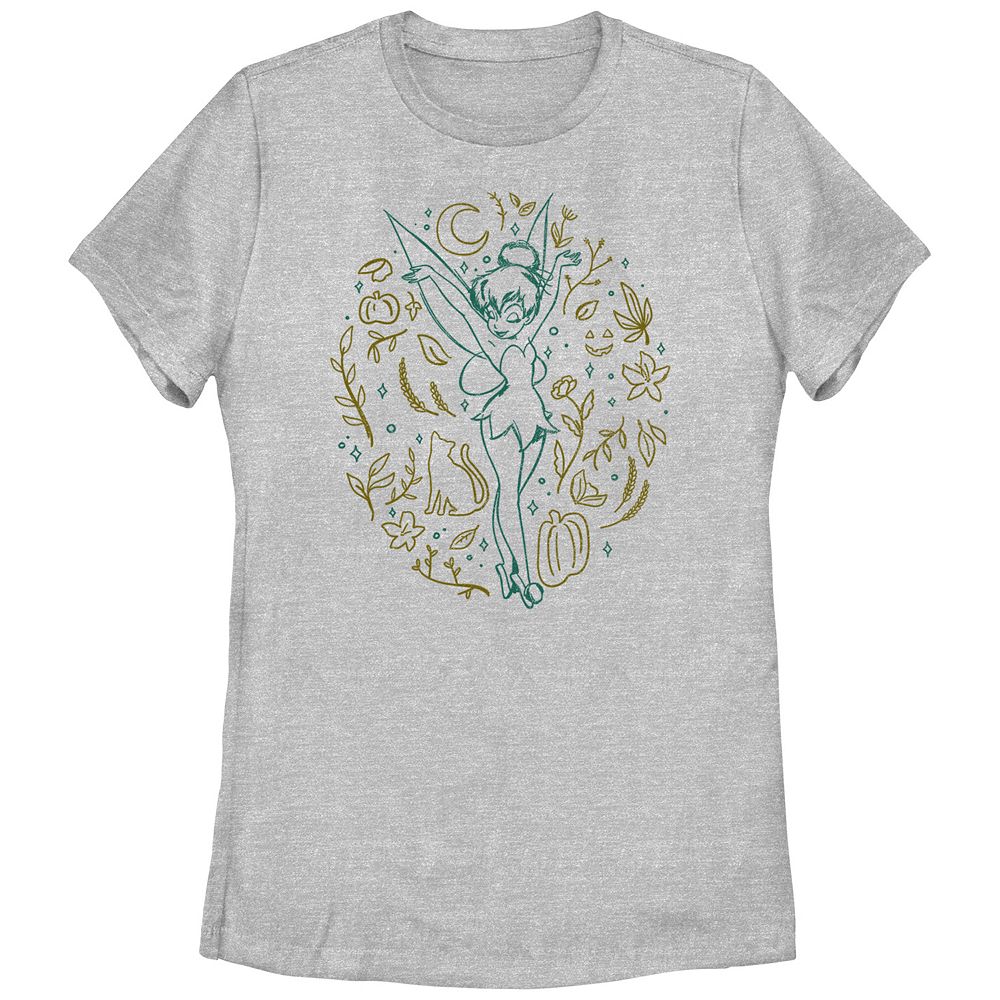 Disney's Tinker Bell Juniors' Fall Icons Graphic Tee
