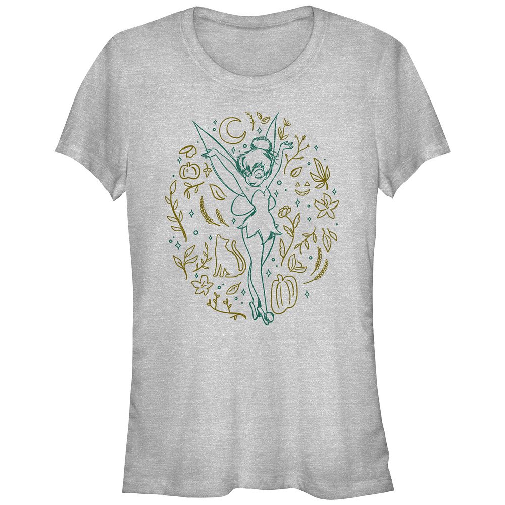 Disney's Tinker Bell Juniors' Fall Icons Graphic Tee