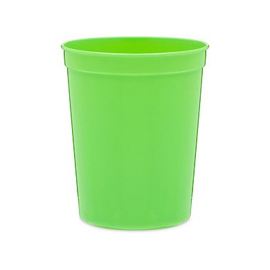 24 Pack 16oz Green Plastic Stadium Cups For Birthday Party Baby Shower ...