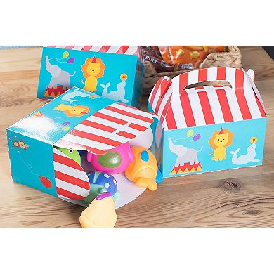 Circus Carnival Party Favor Goodie Boxes For Birthdays And Events (24 ...