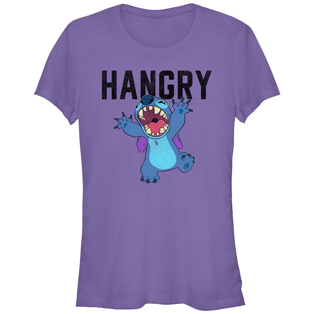 Disney's Lilo & Stitch Hangry Stitch Juniors' Graphic Tee