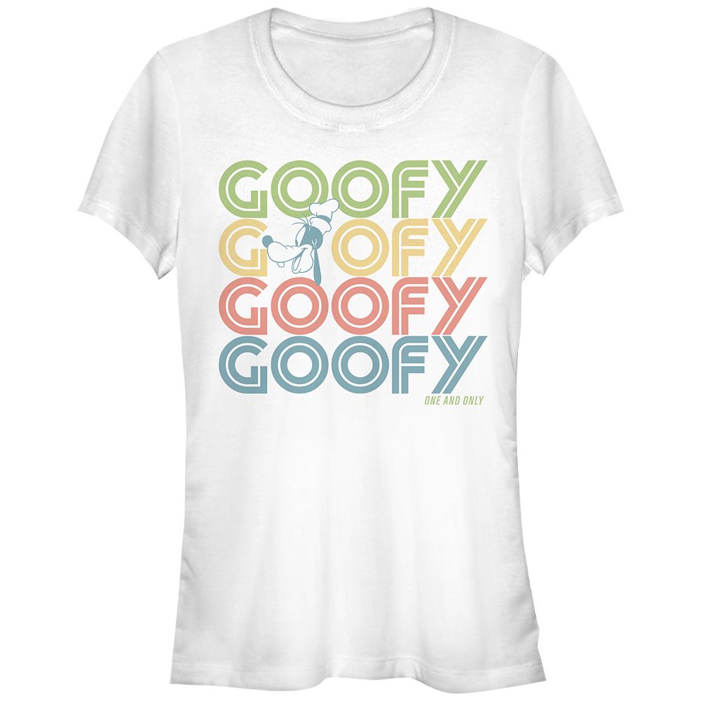 Disney's Mickey Mouse Classic Goofy One And Only Juniors' Graphic Tee