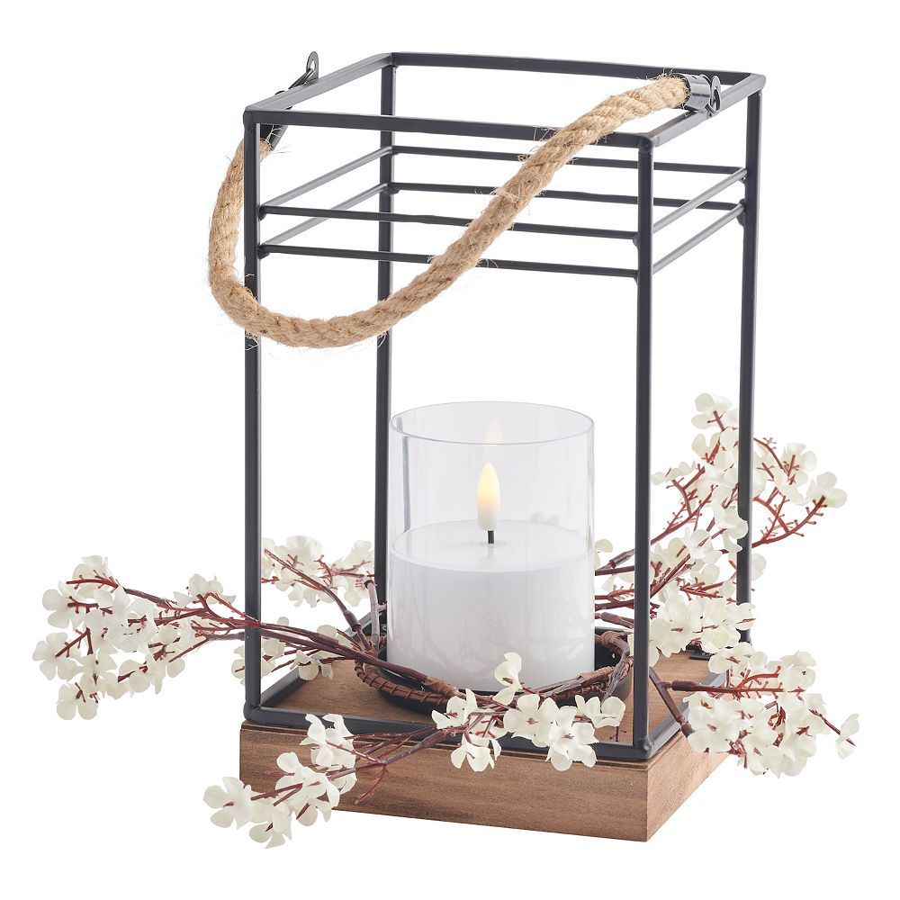 Studio 66 Chloe LED Candle Lantern Table Decor