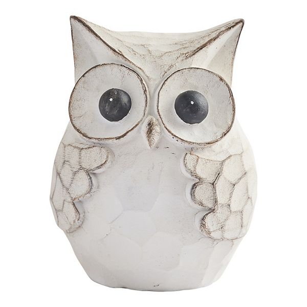 Studio 66 Large Wesley Wooden Owl Table Decor