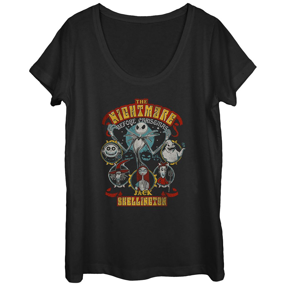 Disney's The Nightmare Before Christmas Lineup Juniors' Graphic Tee