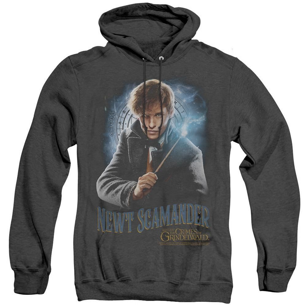 Fantastic Beasts 2 Scamander Monogram Adult Heather Hoodie