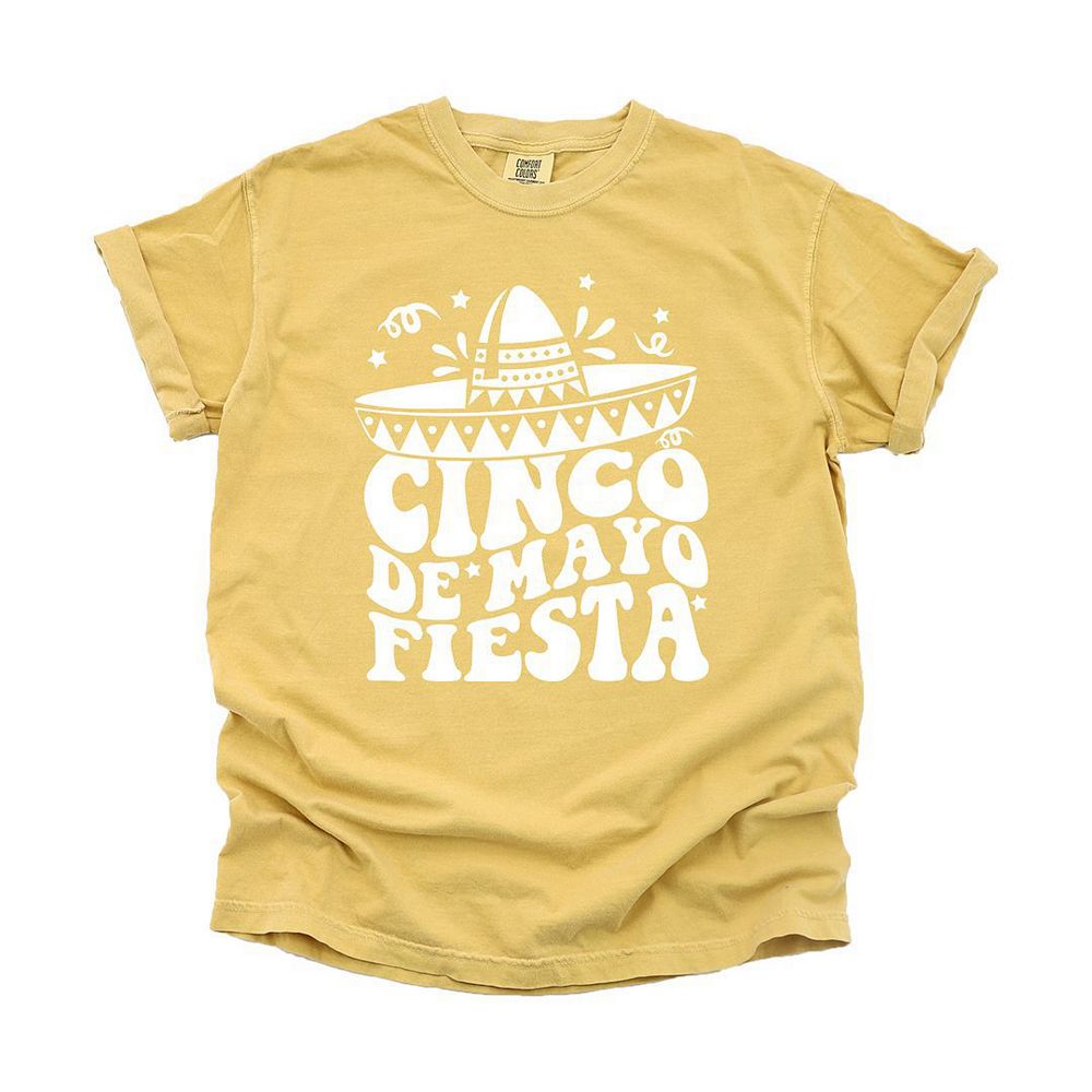 Cinco De Mayo Fiesta Garment Dyed Tees