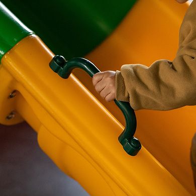 Green Plastic Safety Grab Handles Set, Kids Outdoor Play House Hand ...