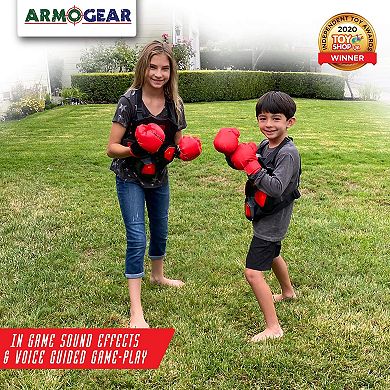 Armogear Interactive Boxing Game With 3 Play Modes, Includes 2 Pairs ...