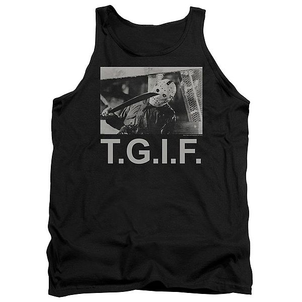 Friday The 13th Tgif Adult Tank Top