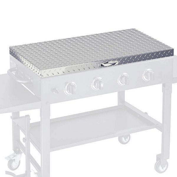 Griddle Cover For Blackstone Waterproof Diamond Plated Hard Top Lid ...